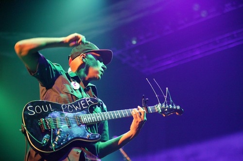 Activist-rocker Tom Morello says that the people who run this world don ...