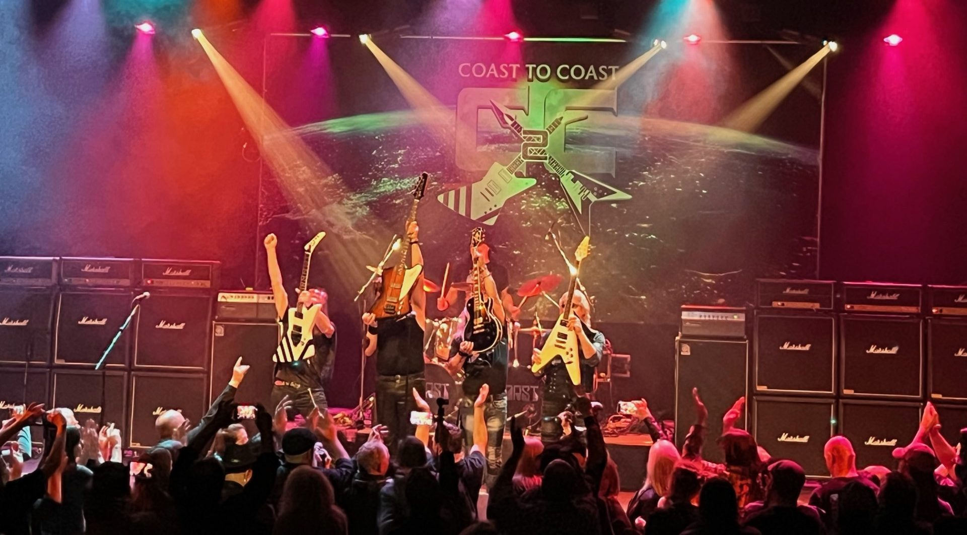 Coast to Coast rocks Surrey like a hurricane while paying tribute to ...